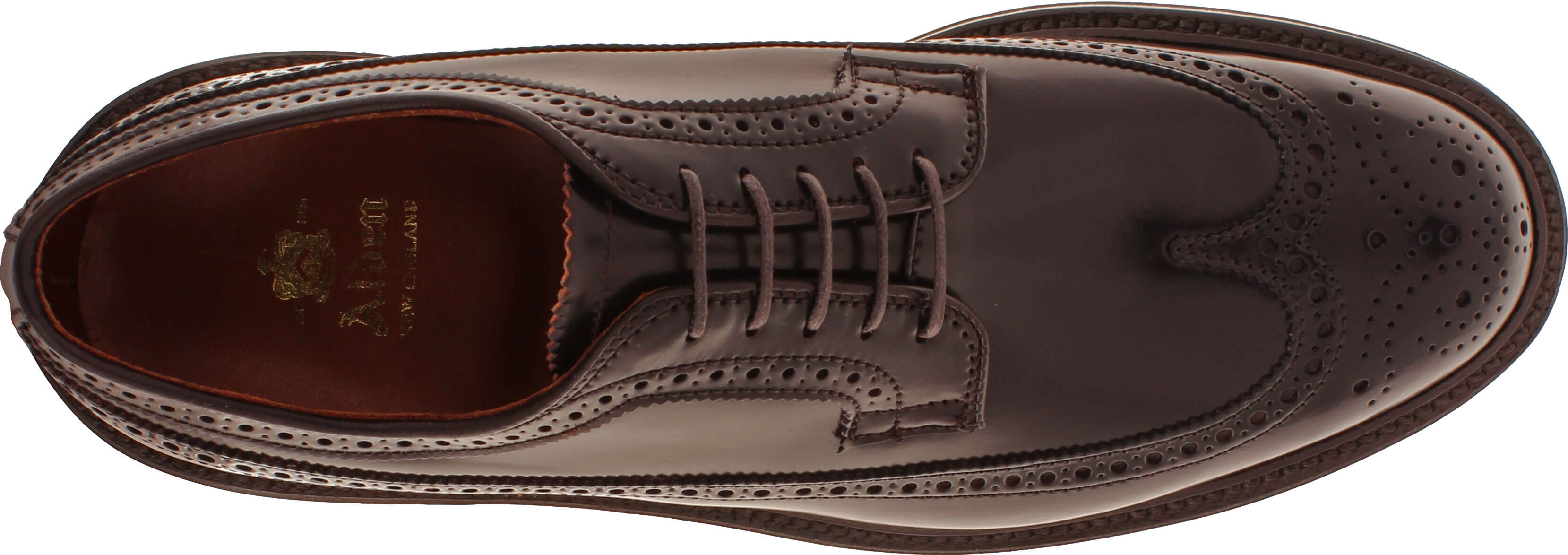 Alden Men's 975 - Long Wing Blucher - Color 8 Shell Cordovan - The Shoe ...